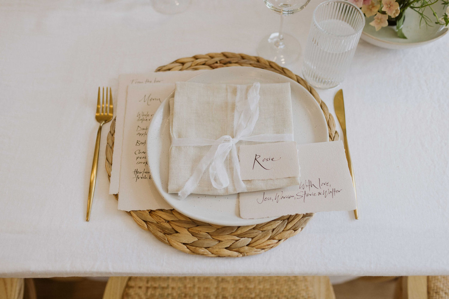 Handwritten calligraphy for weddings and special events. – smcalligraphy